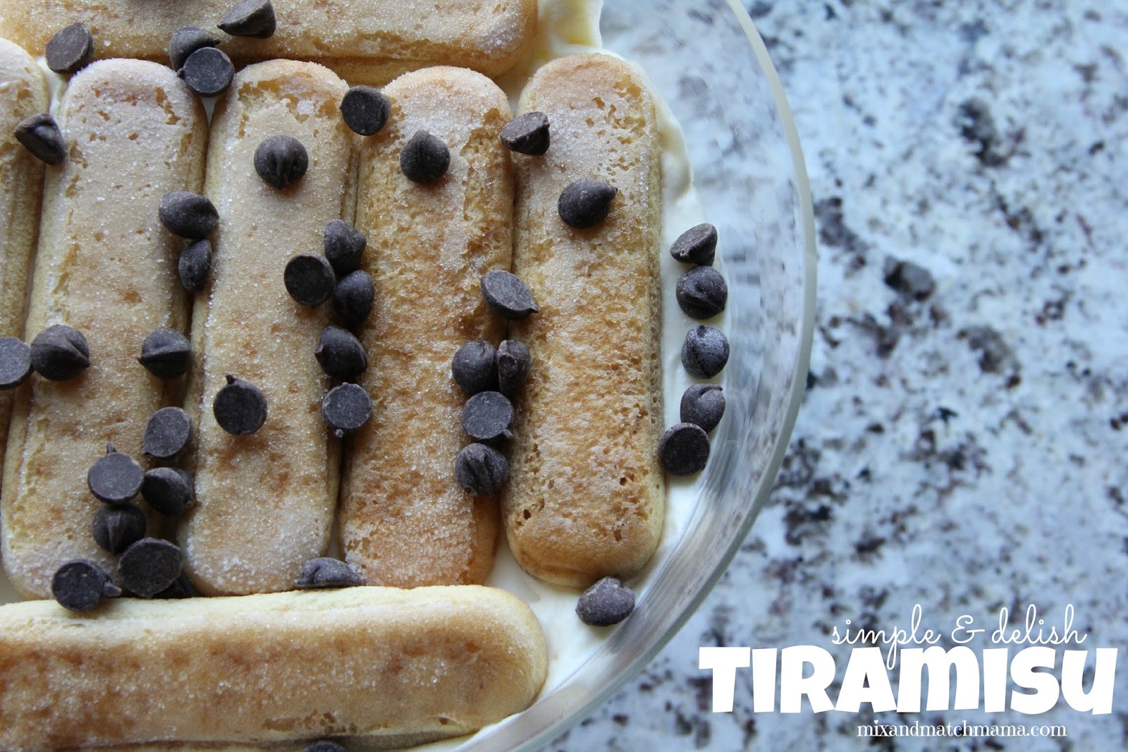 Tiramisu Recipe | Mix and Match Mama
