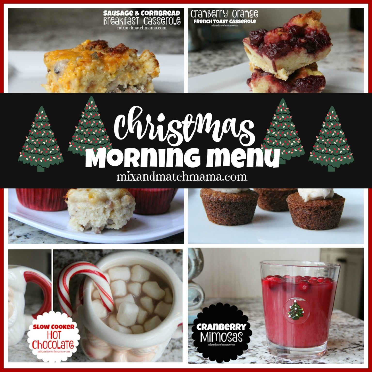 Christmas Morning Menu - Mix & Match Mama