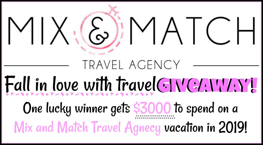 Fall in Love with Travel Giveaway - Mix & Match Mama