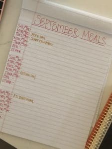 Back to School Meal Planning - Mix & Match Mama