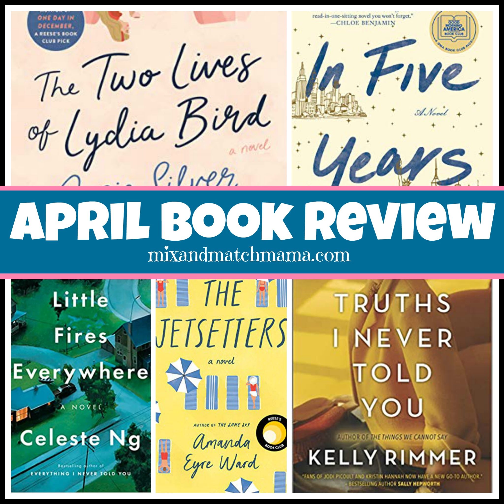 April 2020 Book Review - Mix & Match Mama