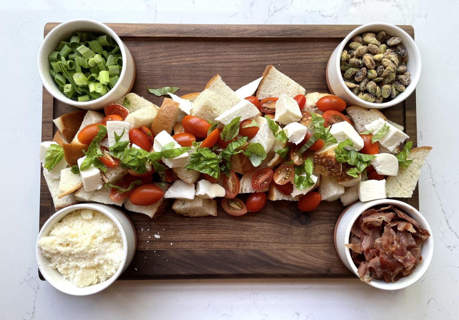 Caprese Salad Board with Our Place - Mix & Match Mama