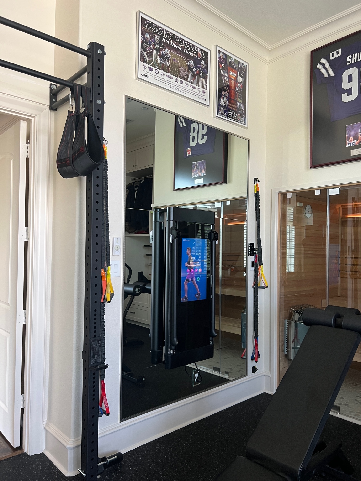 Inside our Home Gym! - Mix & Match Mama