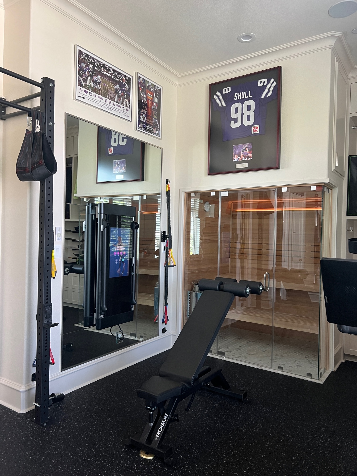 Inside our Home Gym! - Mix & Match Mama
