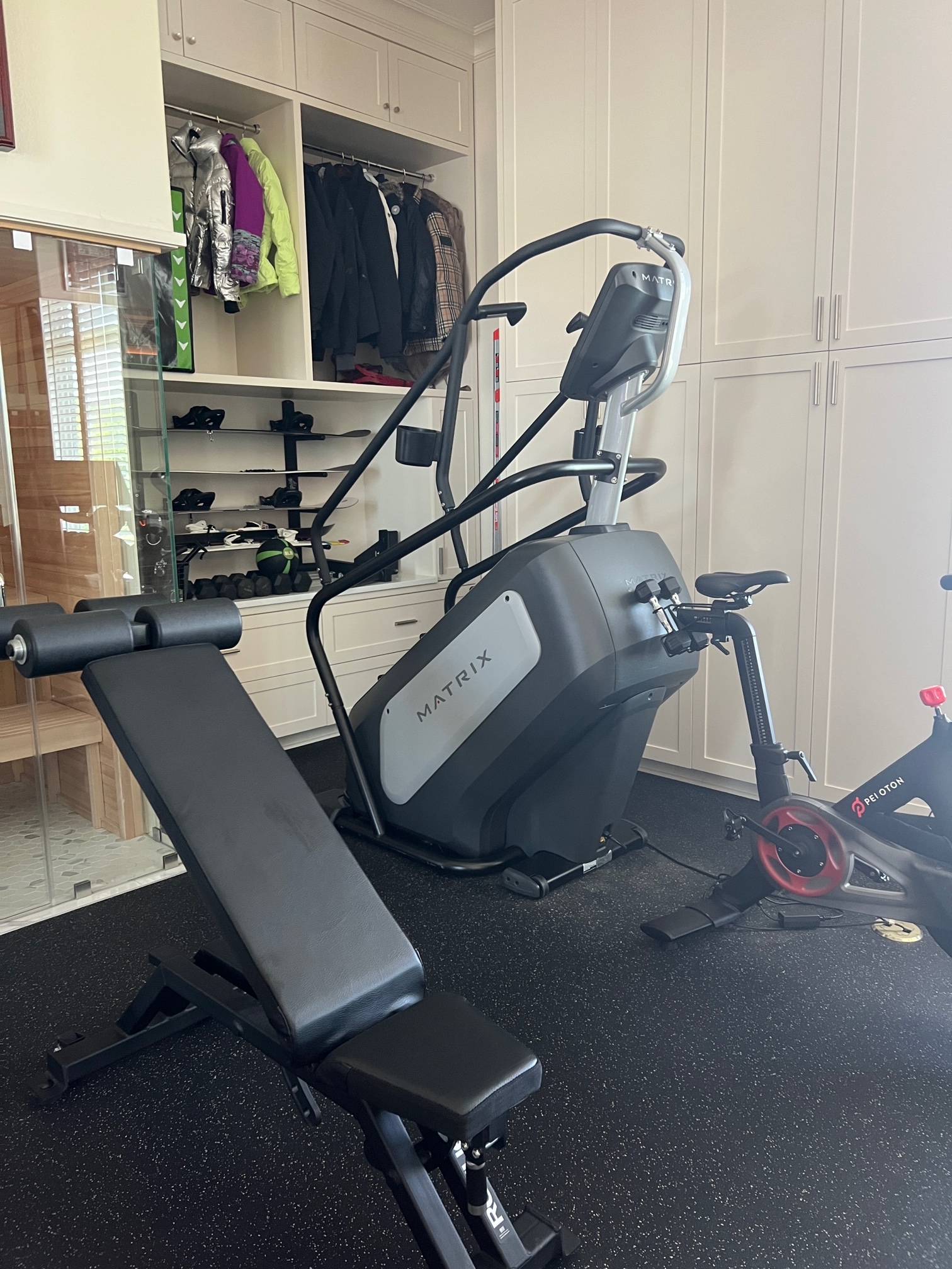 Inside our Home Gym! - Mix & Match Mama