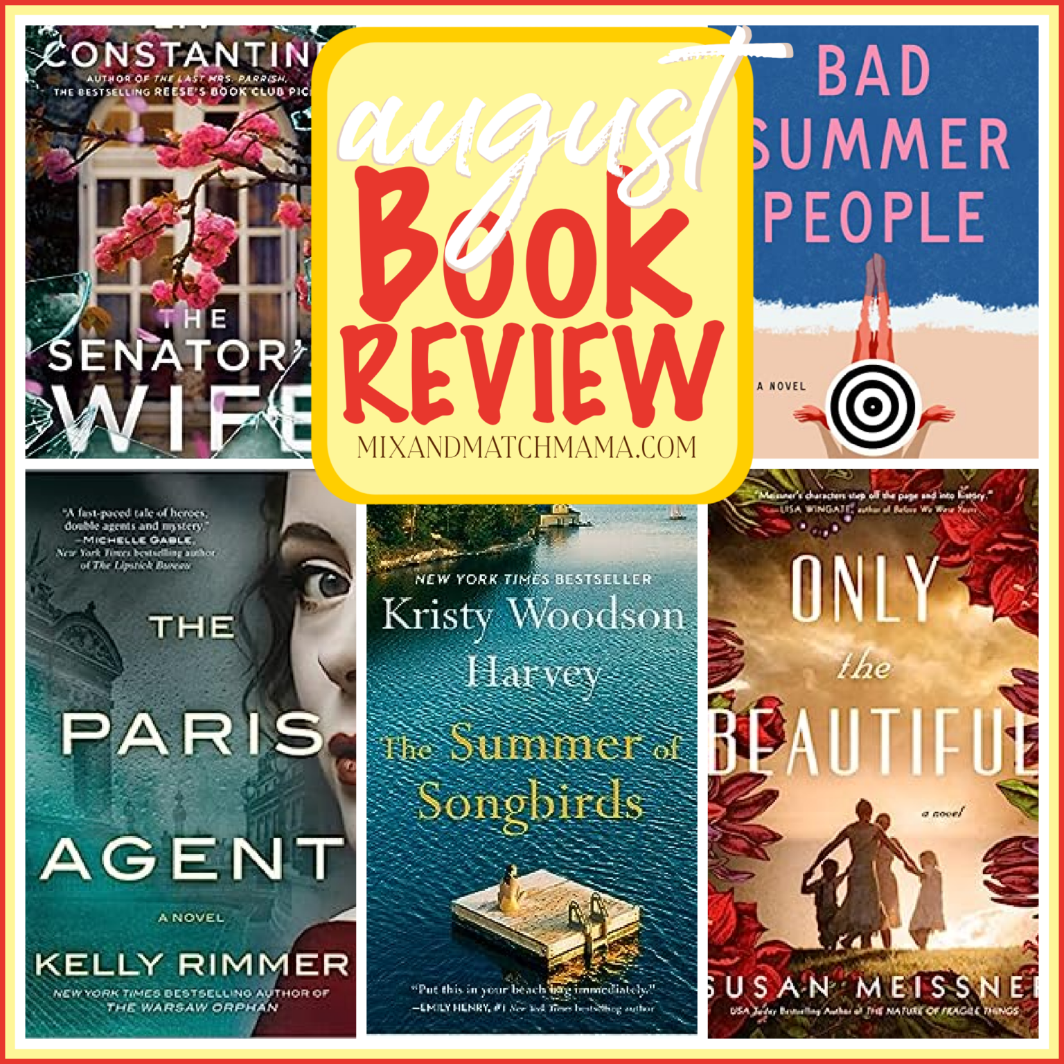 August 2023 Book Review - Mix & Match Mama