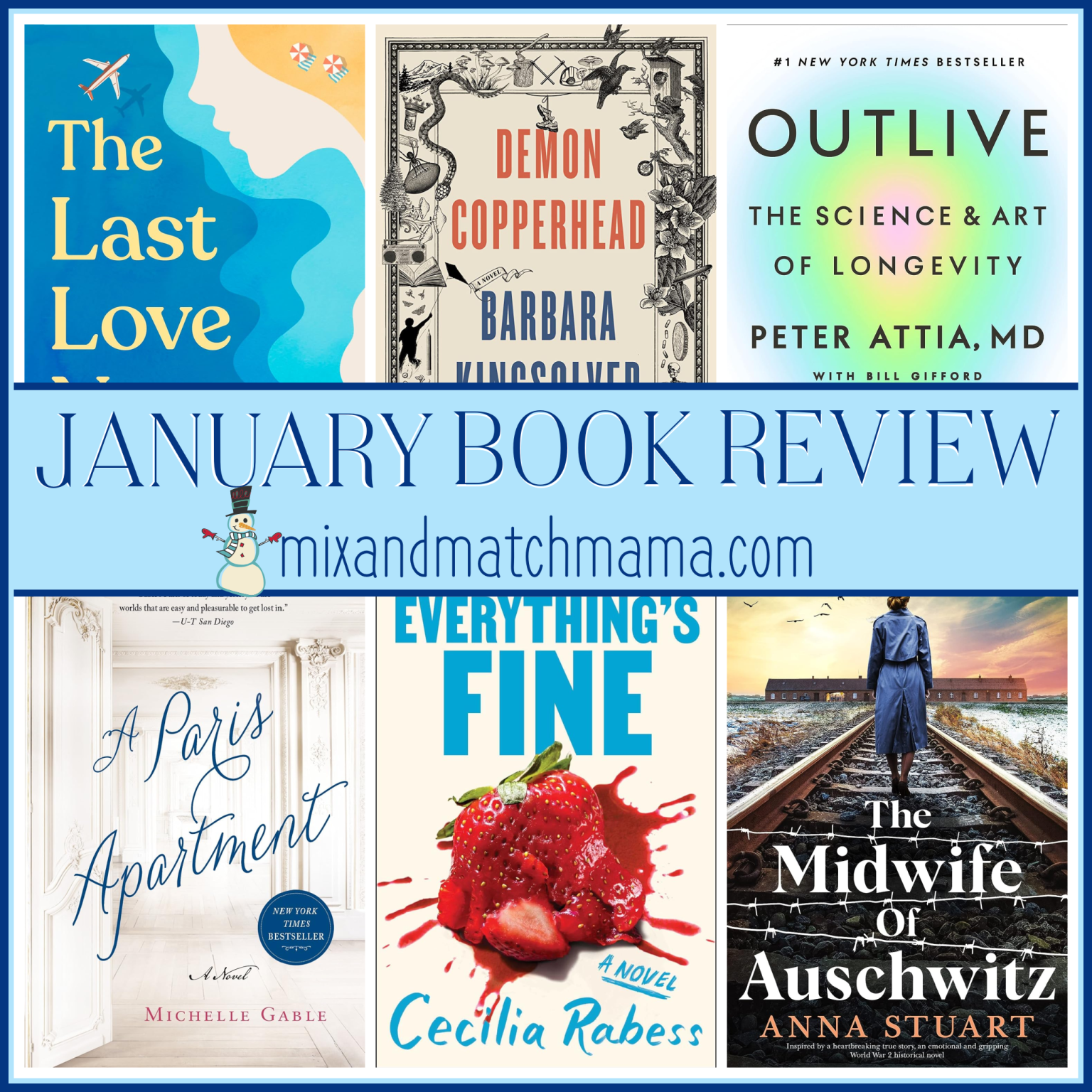 January 2024 Book Review - Mix & Match Mama