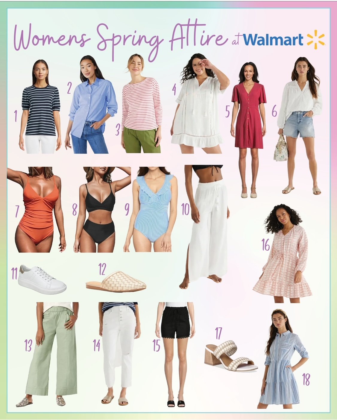Spring Break Finds + Walmart - Mix & Match Mama