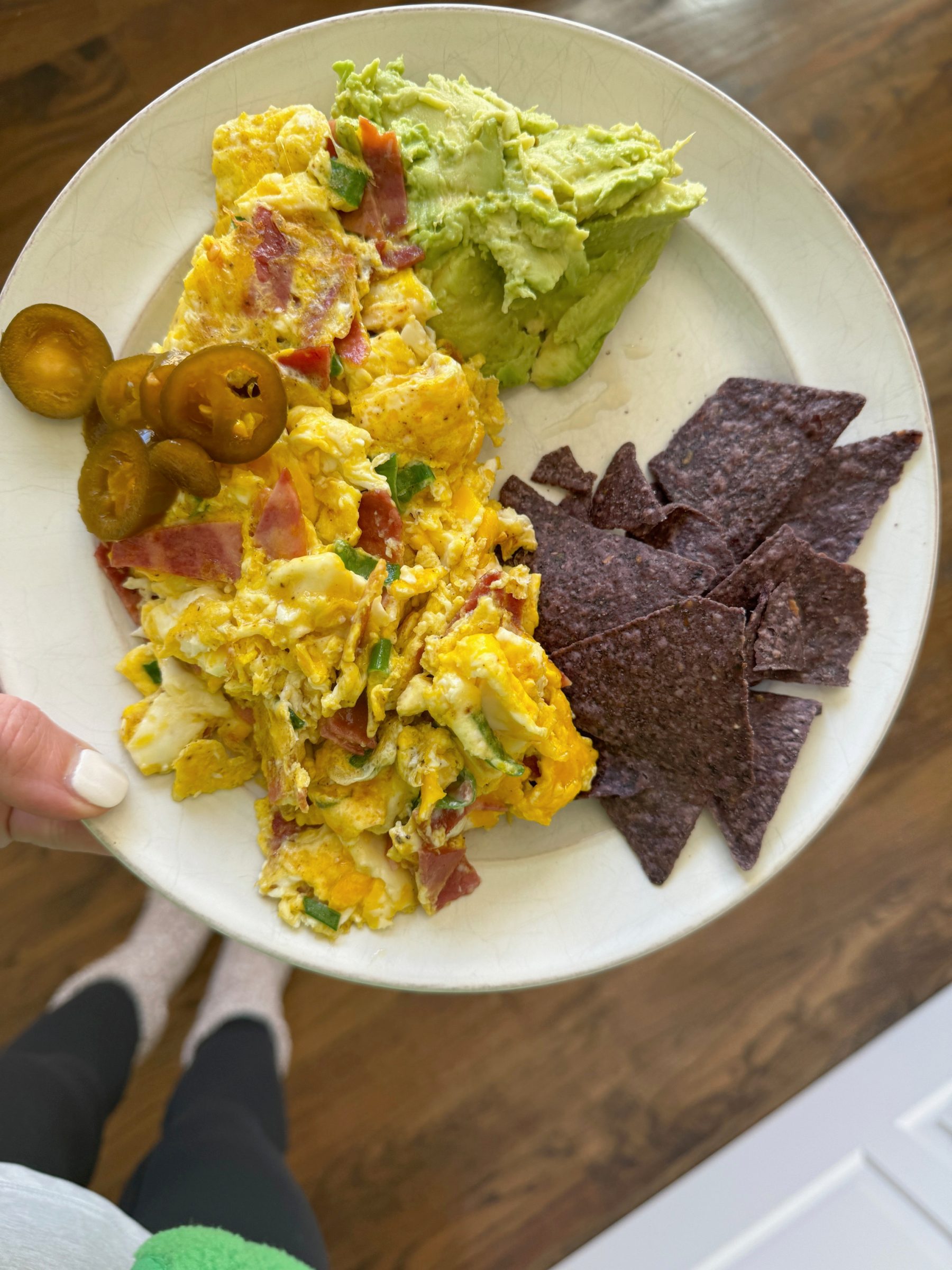 My Plate: Easy Egg Scramble - Mix & Match Mama