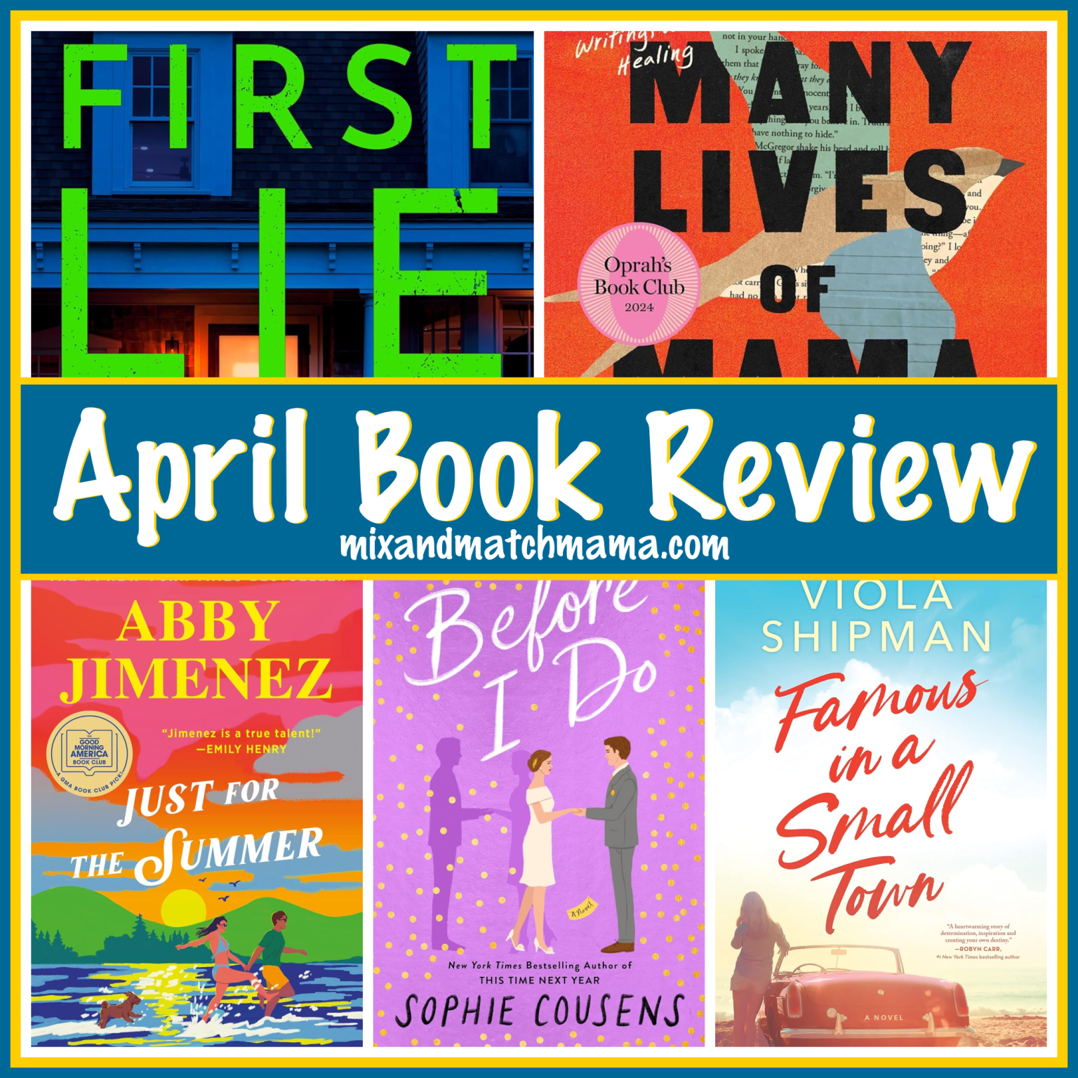 April 2024 Book Review - Mix & Match Mama