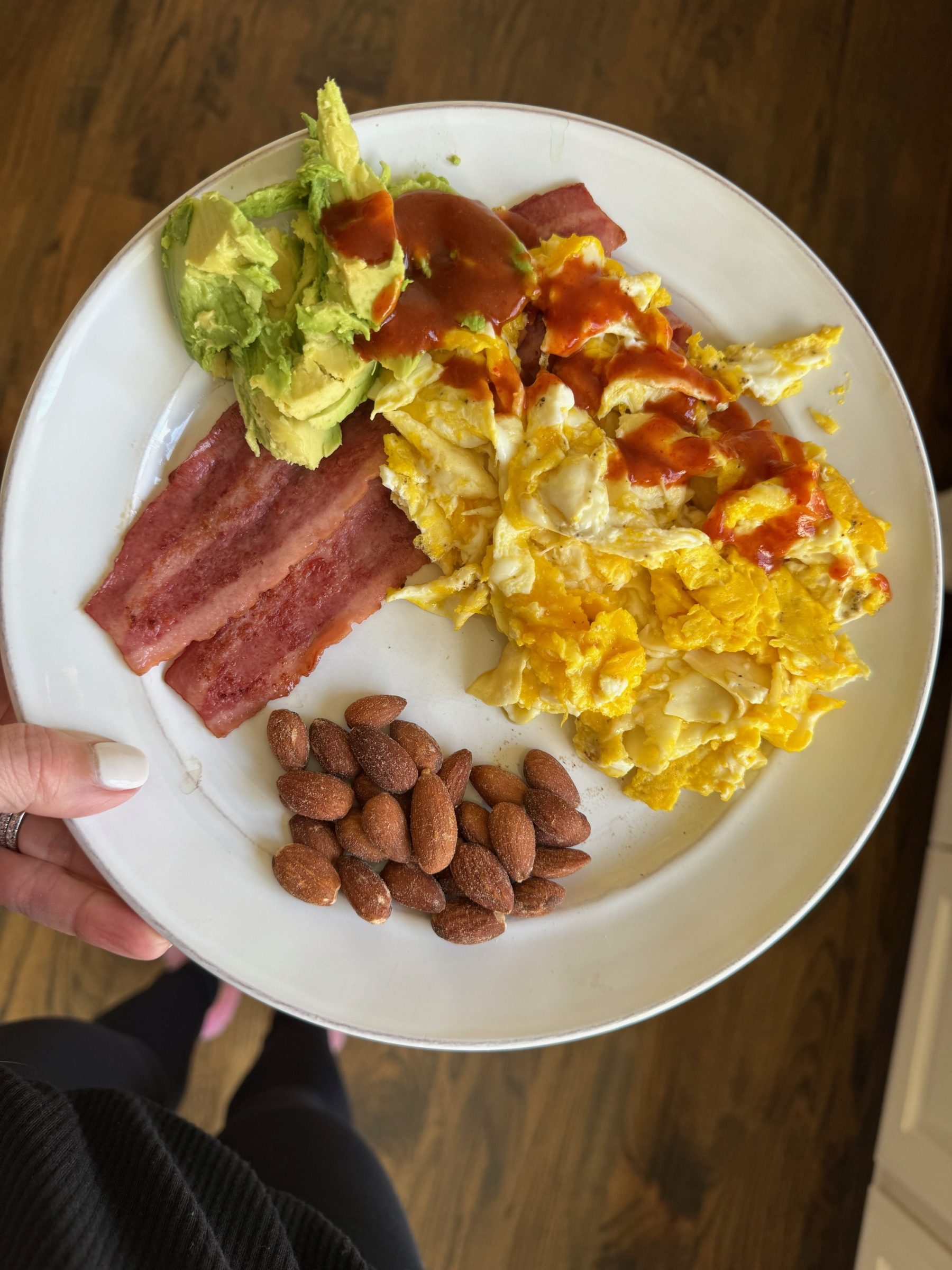 My Plate: Quick lunch (or breakfast!) idea! - Mix & Match Mama