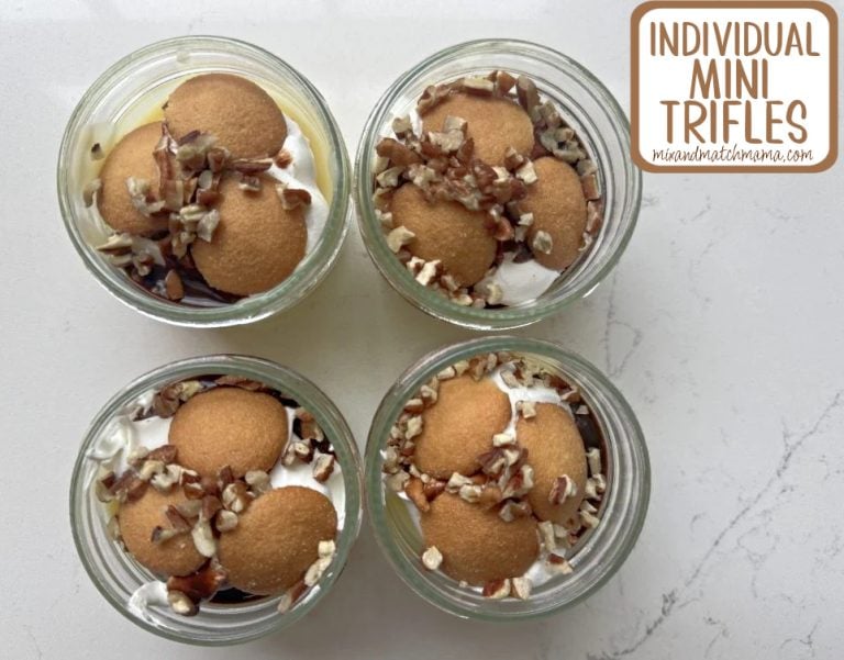 Individual Mini Trifles - Mix & Match Mama