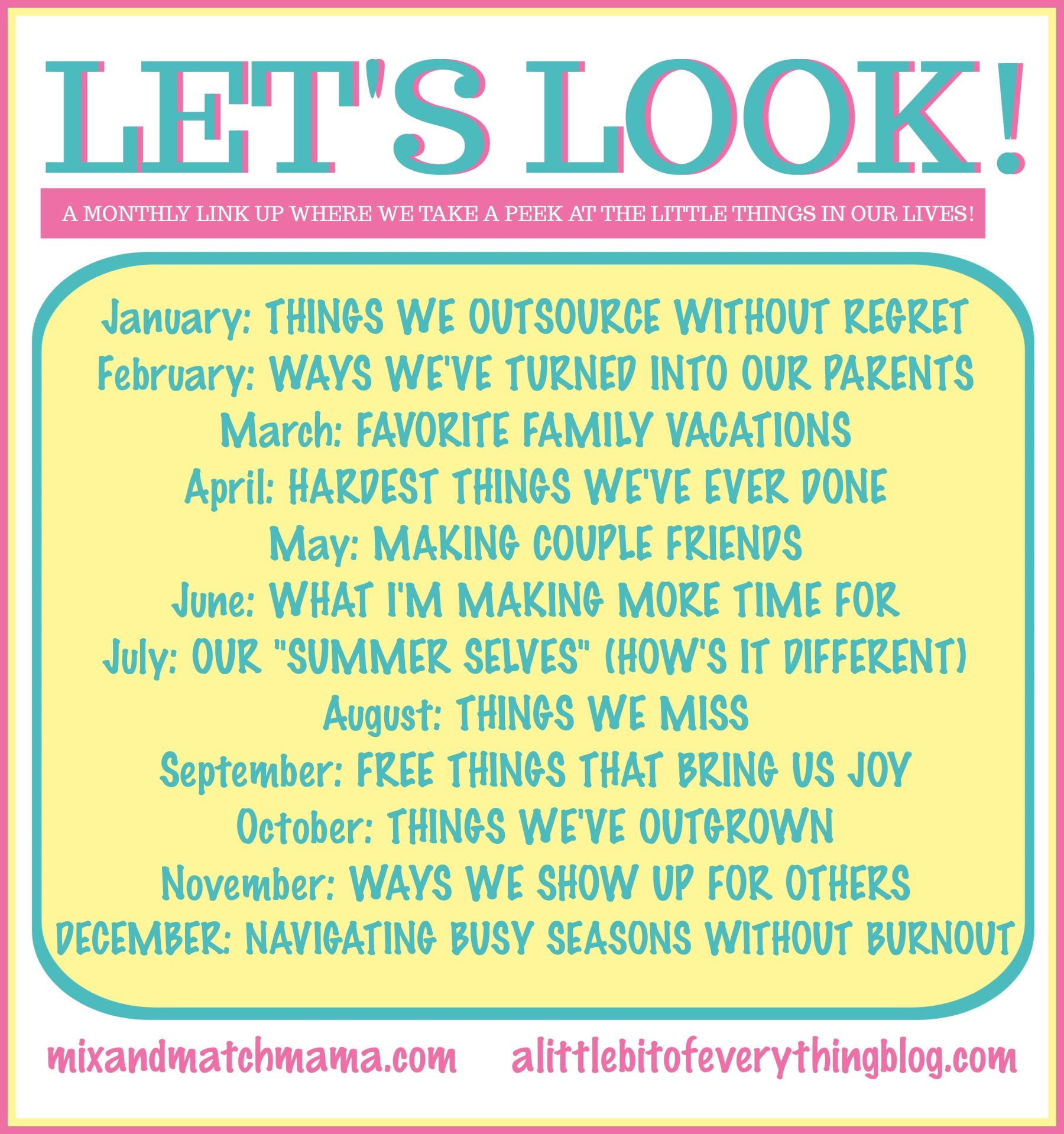 Let's Look Prompts 2026 - Mix & Match Mama