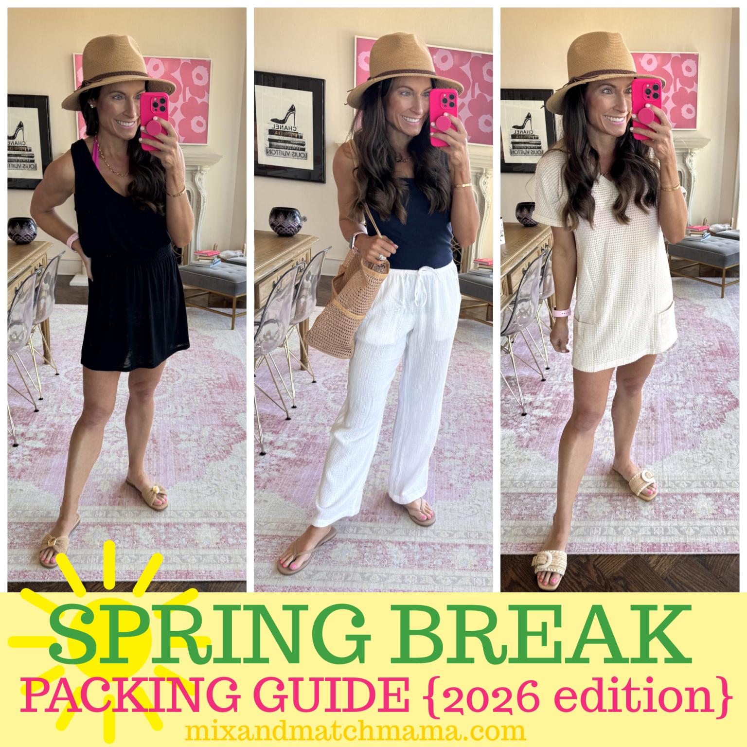 Spring Break Packing Guide {2026} - Mix & Match Mama