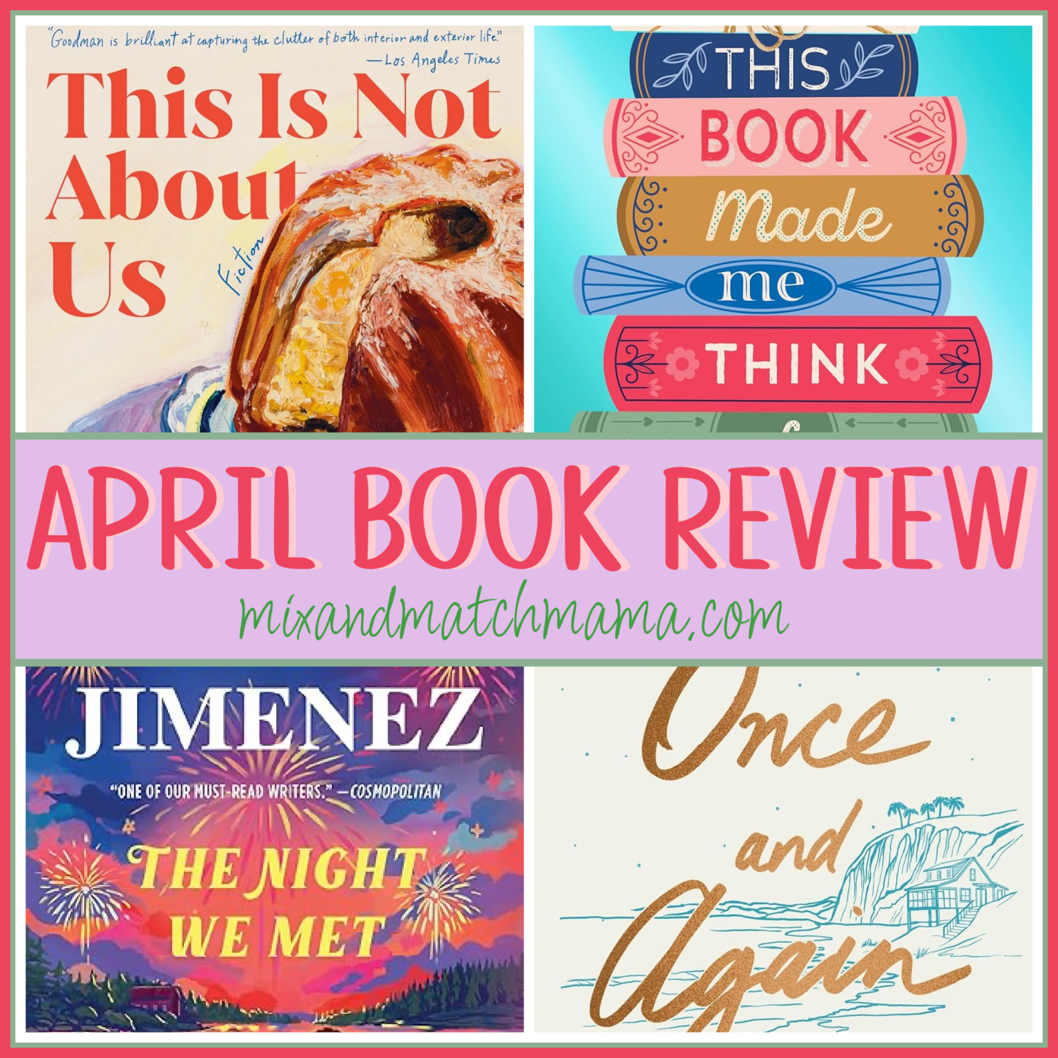 April 2026 Book Review - Mix & Match Mama