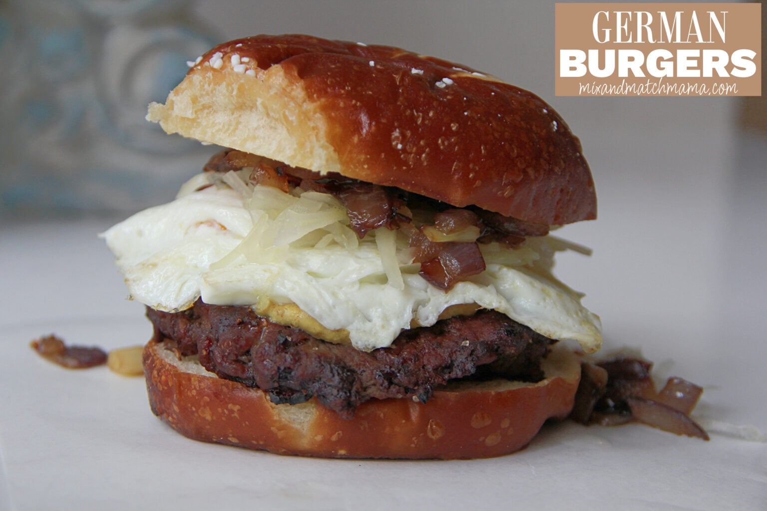 German Burgers - Mix & Match Mama
